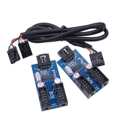 9pin Usb Header Extension Kabel Karte Desktop 9 Pi Grandado