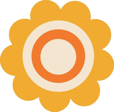 Premium Vector Flower Geometric Shape