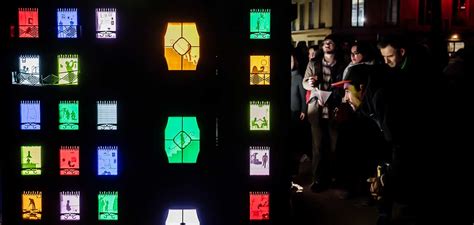 Expérimentations étudiantes Fete Des Lumières