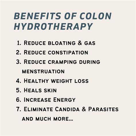 Benefits Of Colon Hydrotherapy Angel Hydrotherapy