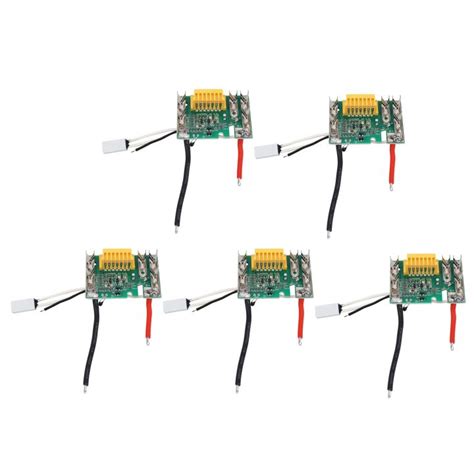 5x Pcb Circuit Module Board Partsli Ion Protection For Replacement