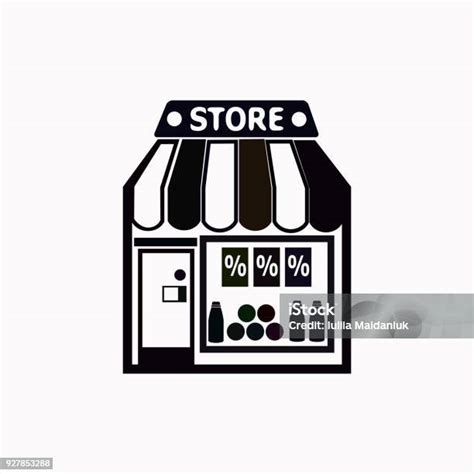 存儲向量圖示向量圖形及更多圖示圖片 圖示 店舖櫥窗 商務 Istock