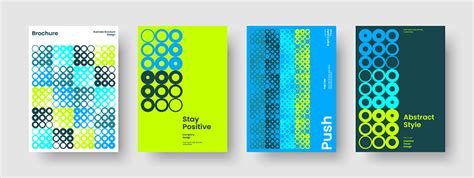 Template Banner Abstrak Desain Presentasi Bisnis Geometris Tata Letak