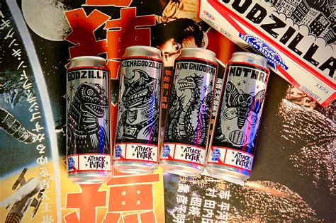Pabst Blue Ribbon Celebrates Godzillas 70th Birthday With Limited