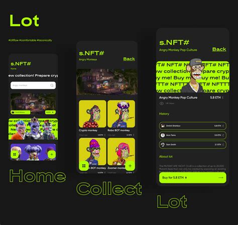 Nft App Snft On Behance
