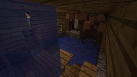 Flooded Town And Dry Village Minecraft Map