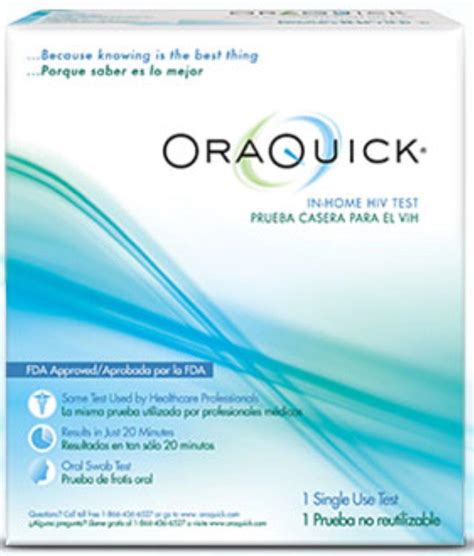 ORAQUICK In Home HIV Test Pack Fast Accurate Results Buy Now With Express International