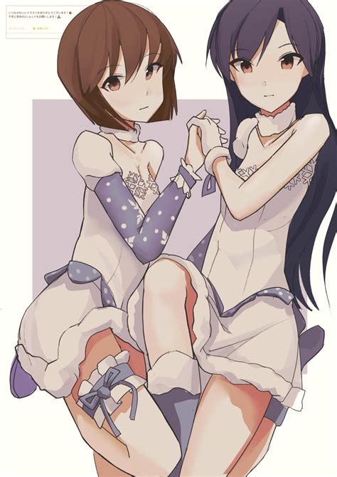 Ch2haya P Hagiwara Yukiho Kisaragi Chihaya Idolmaster Idolmaster