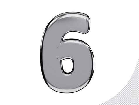 Premium Psd Number Text Effect 3d Rendering Vector Illustration
