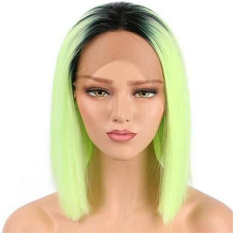 Kylie Jenner Wigs Accessories Kylie Jenner Neon Yellow Lace Front