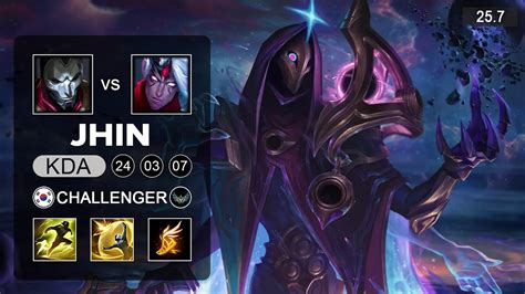 Jhin Vs Varus ADC KR Challenger Patch 25 7 Season 15 YouTube