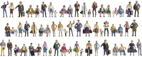 Noch 37070 Mega Economy Figures Set Uk Toys And Games