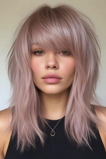 22 Modern Brigitte Bardot Haircuts Pastel Lavender Shag Haircut