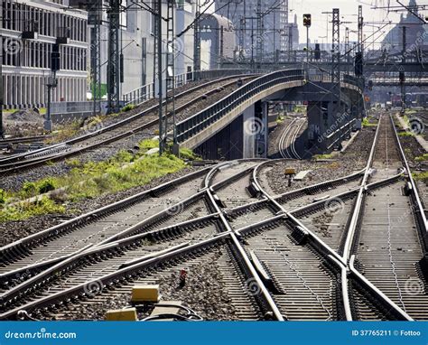 Railroad Tracks Stock Image Image Of Life Journey Sunlight 37765211