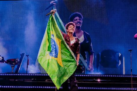 Longing Bruno Mars Shares Fan Video From One Of His Shows In Brazil World Stock Market