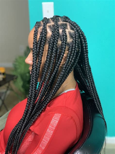 Crowning Glory The Allure Of Voluminous Knotless Braids