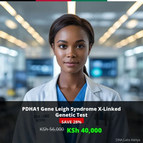 Pdha1 Gene Leigh Syndrome X Linked Ngs Genetic Dna Test In Kenya For
