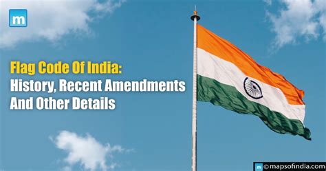 Flag Code Of India History Recent Amendments And Other Details Government