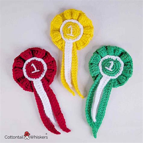 Ravelry Rosette Pin Badge Pattern By Bea King