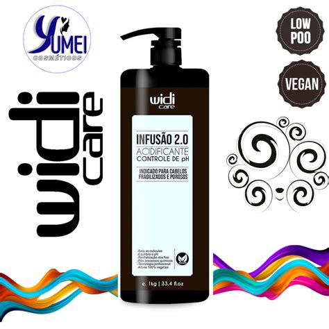INFUSÃO ACIDIFICANTE CONTROLE DE pH KG WIDI CARE Yumei Cosméticos