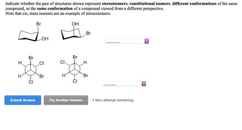 Solved Indicate Whether The Pair Of Structures Shown Represent