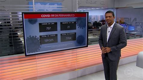 Vídeo Pernambuco chega a 139 325 casos confirmados e 7 954 mortes por