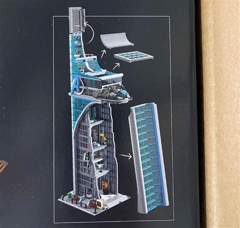 Lego Avengers Tower First Look