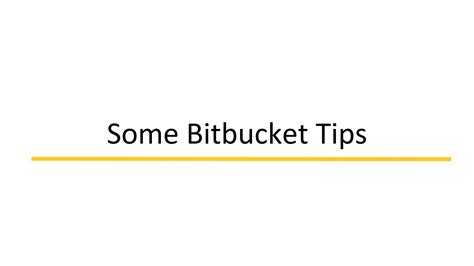 Salesforce Ci Continuous Integration Sfdx Bitbucket Pipelines Ppt
