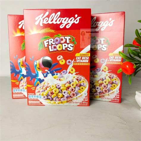 Jual Kelloggs Froot Loops Cereal 150 Gram Sereal Ring Buah Fruit Loop