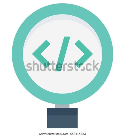 Code Review Vector Icon Stock Vector Royalty Free 553415383 Shutterstock