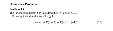 solved homework problems problem 5 8 the fibonacci numbers