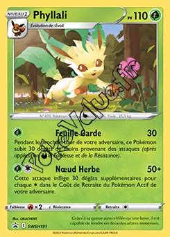 PokeValue fr Carte Pokémon Phyllali n série SWSH Black Star