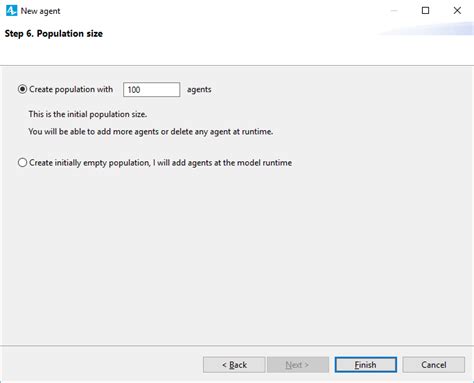 Creating A Population Of Agents Anylogic Help