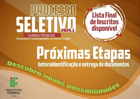 Ifac publica lista final de inscritos e destaca próximas etapas do