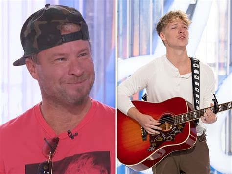 Brian Littrell Cries During Son Baylees American Idol Audition