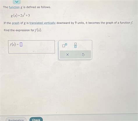 Solved The Function G Is Defined As Follows Gx2x23 If