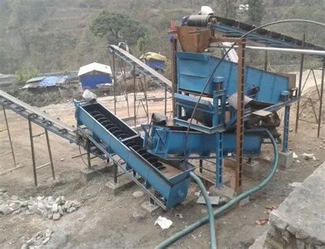 20hp Sand Screw Classifier Washing Plant Capacity 35 Tonhour Id