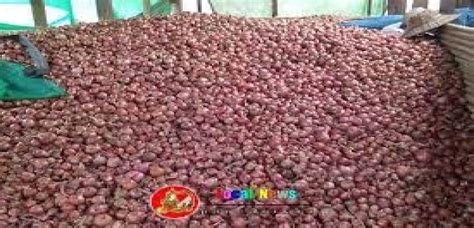 ဘုရင့်နောင်ကုန်စည်ဒိုင်ရှိ ကြက်သွန်နီဝင်ရောက်ရာဒေသများနှင့်ဈေးနှုန်းမ