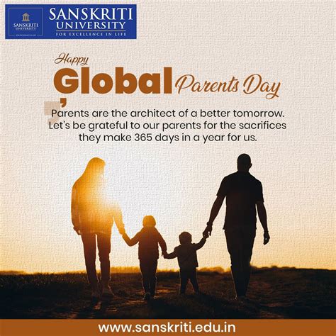 Happy Global Parents Day Parents Day Parenting Tomorrow Will Be Better