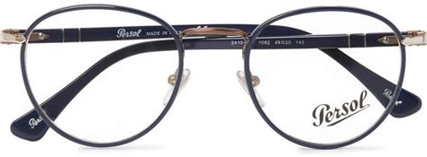 Persol Round Frame Acetate And Metal Optical Glasses Optical Glasses