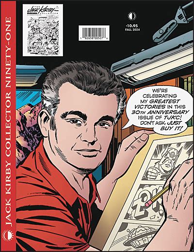 Jack Kirby Collector 91 30th Anniversary Edition Buds Art Books