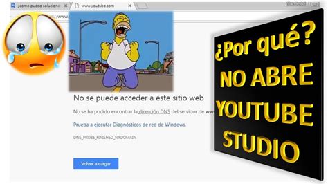 solución al error de no poder abrir YOUTUBE STUDIO tan sencillo que te sorprenderá YouTube
