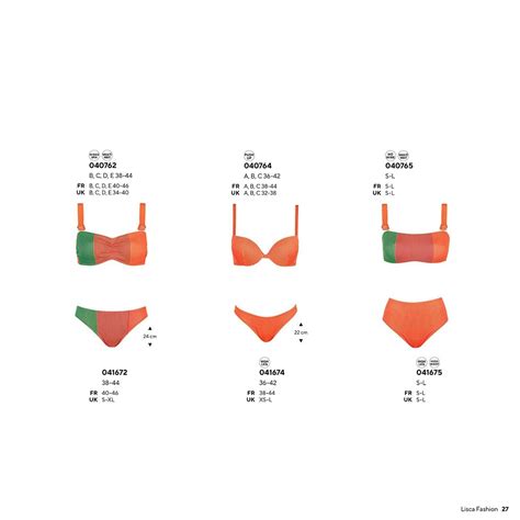 Каталог дамски бански костюми Lisca Fashion 2024