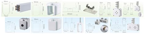 Work Stations Power Supply Lighting Busbar System High Quality Work