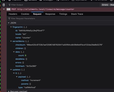 Error On Any Post Request Help Livewire Forum