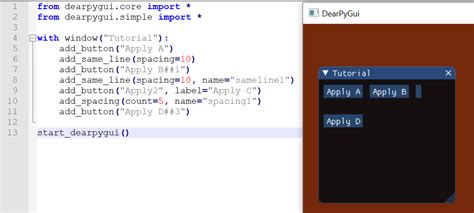 Button Label Not Working · Issue 354 · Hoffstadtdearpygui · Github