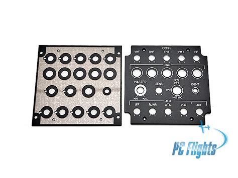 Ah 64d Communications Panel Apache Communications Flight Simulator Panel