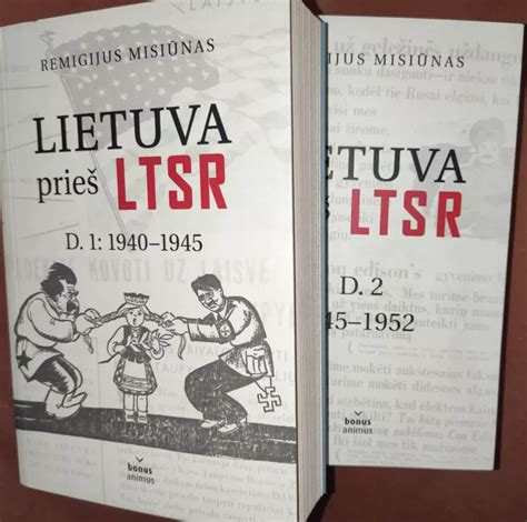 Lietuva Prieš Ltsr 1 2 Dalys Remigijus Misiūnas Knyga