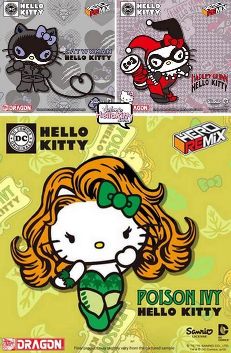 Hello Kitty Dc Comics Partie 2 Catwoman Harley Quinn Et Poison Ivy À Lire