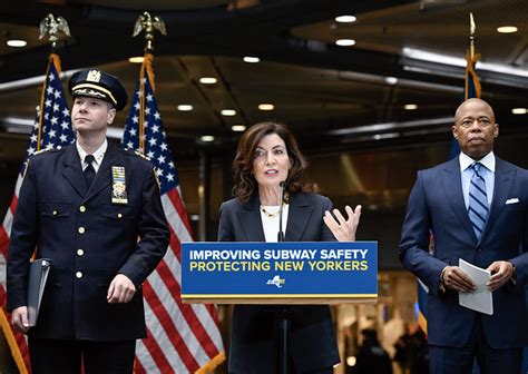 Governor Hochul And Mayor Adams Announce Significant Progress On Subway